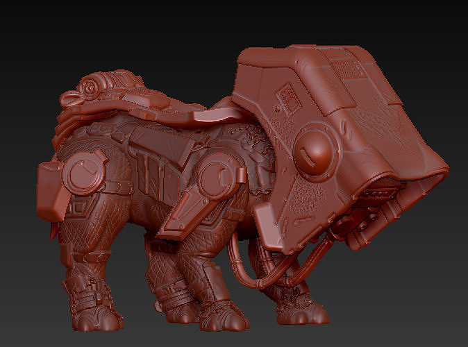 star wars Luggabeast force awakens 7 3D model 3D printable | CGTrader