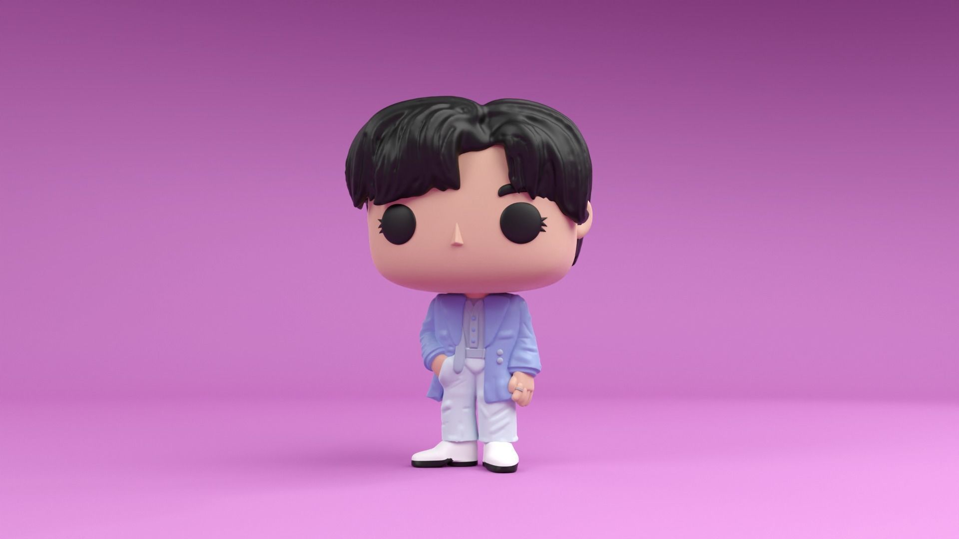 V funko Pop From BTS 3D model 3D printable | CGTrader