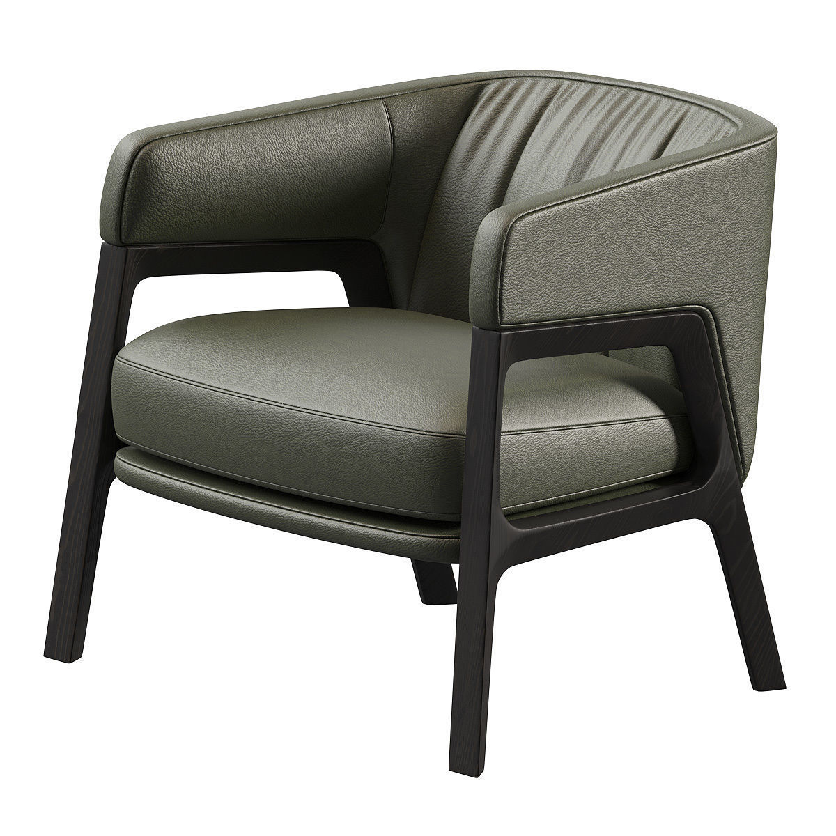 Armchair Wooddi Hafet 3D model | CGTrader