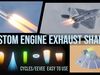 Rocket Jet Engine Effect 3D model animated | CGTrader