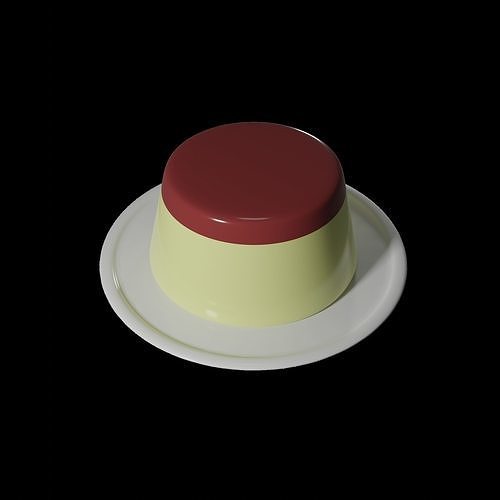 PUDDING 3D Model 3D model | CGTrader