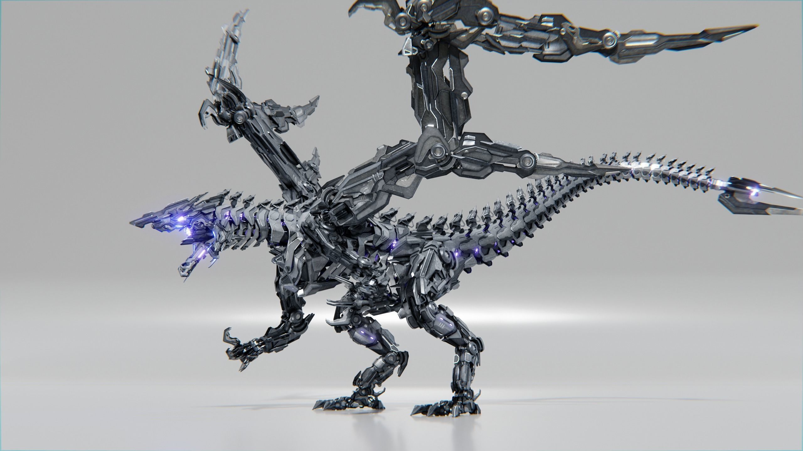 3D model Dragon Robot VR / AR / low-poly | CGTrader