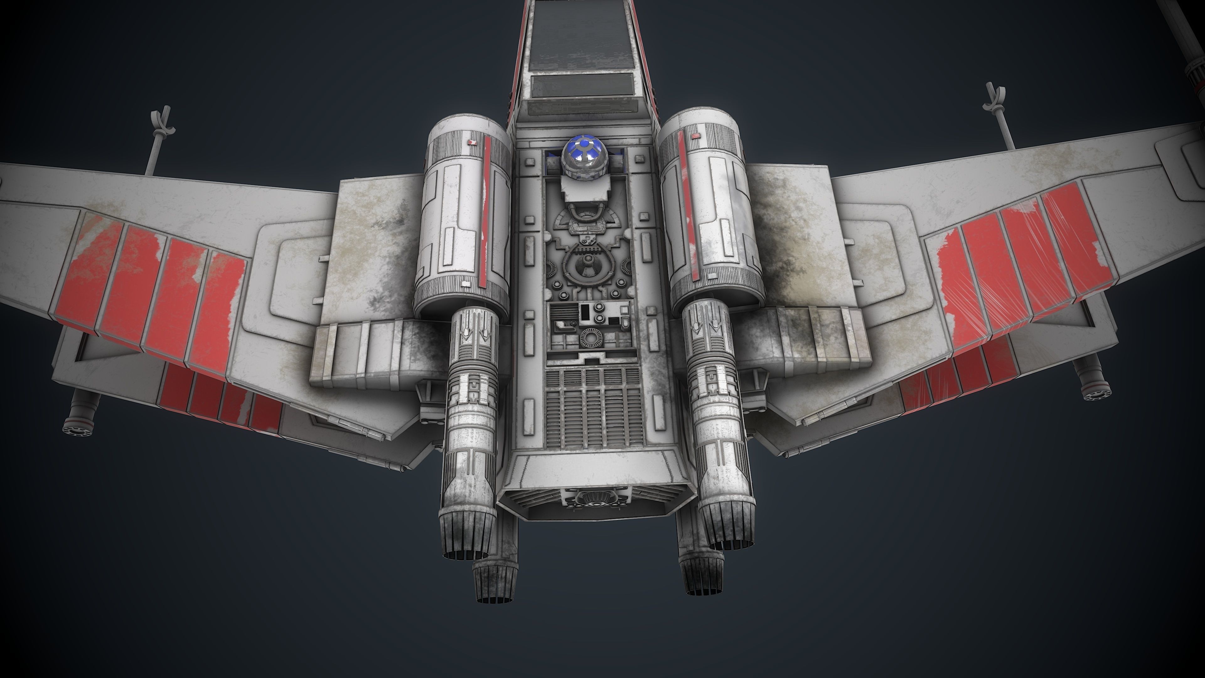 X-Wing Starfighter 3D model 3D printable | CGTrader