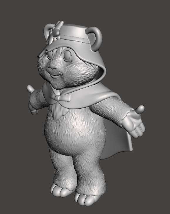 STL File 3D Ewoks Malani 3D Print Model 3D OBJ 3D print model 3D model ...