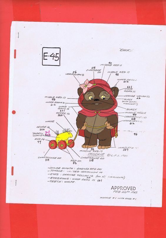 STL File 3D Ewoks Mookie 3D Print Model 3D OBJ 3D print model 3D model ...