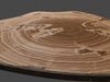 3D model Tree Trunk Table with Procedural Texture VR / AR / low-poly ...