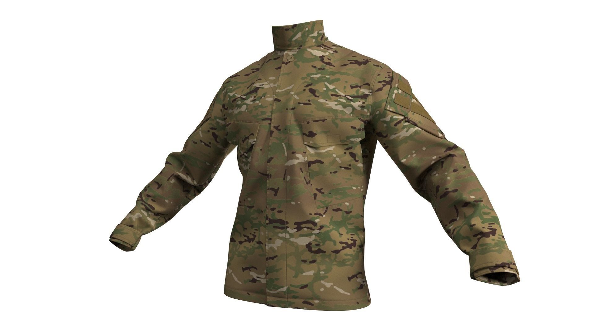 Crye Precision G3 Field Shirt - Marvelous Designer 3D model | CGTrader
