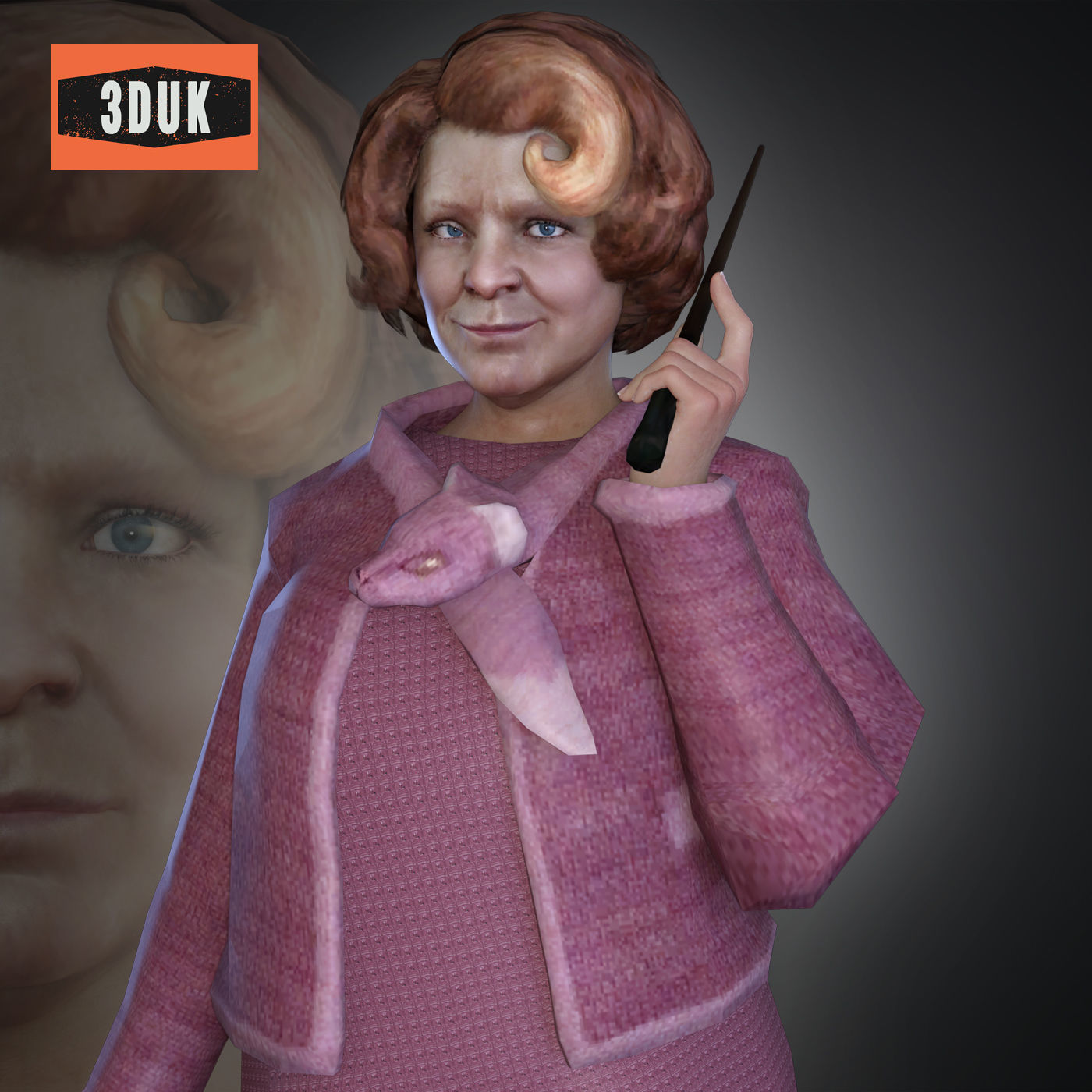 HP Dolores Umbridge For Genesis 8 Female 3D model | CGTrader