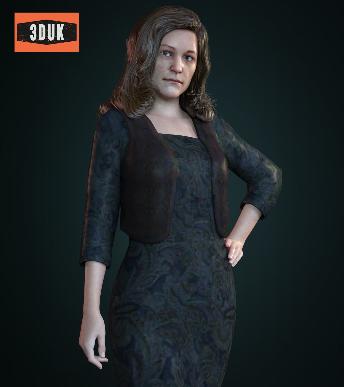Hp Lilly Potter For Genesis 8 Female 3d Model Rigged Cgtrader