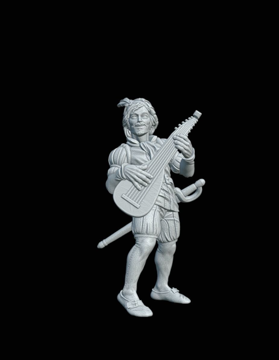 Bard - 3d print model 3D model 3D printable | CGTrader