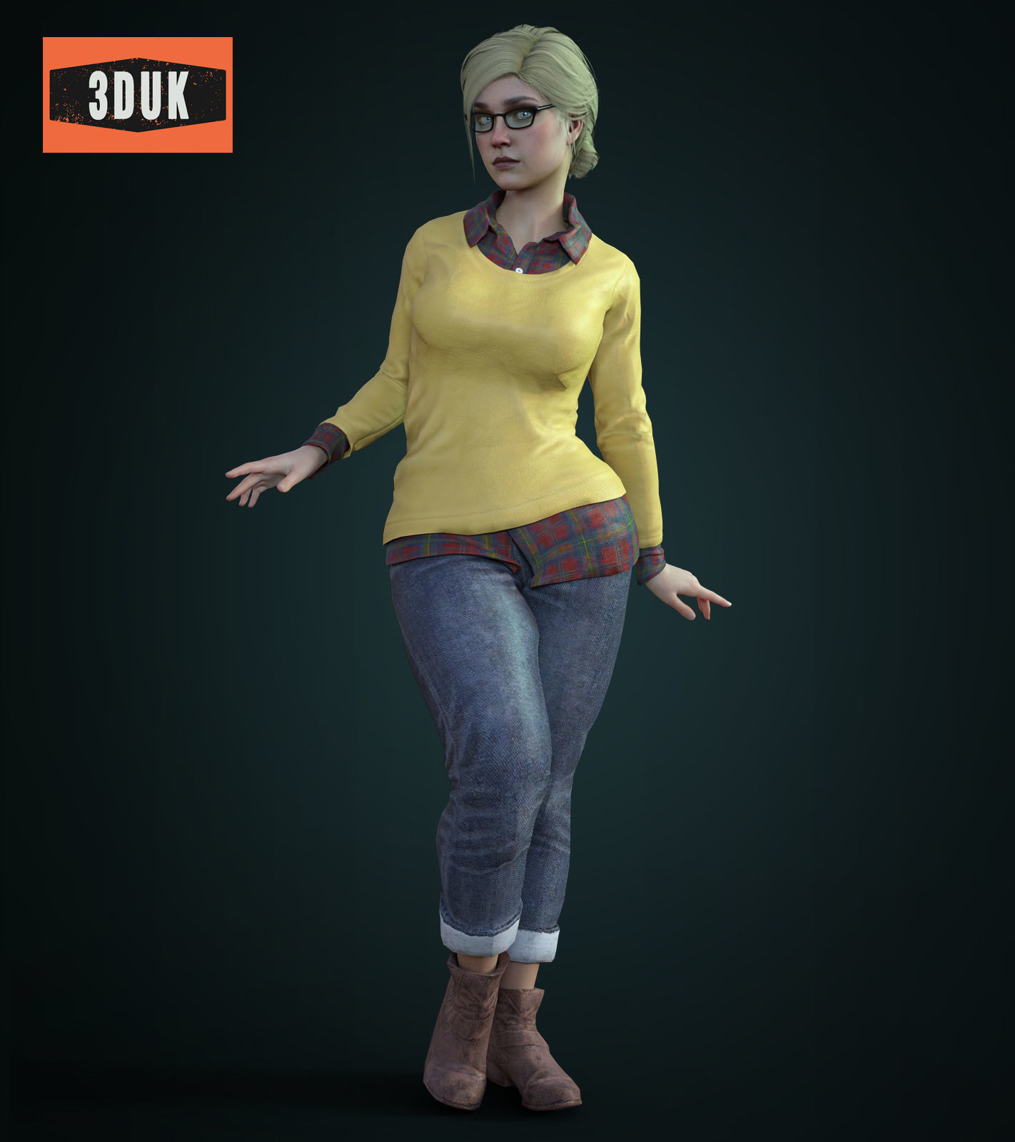 Injustice SuperGirl For Genesis 8 Female 3D model rigged | CGTrader