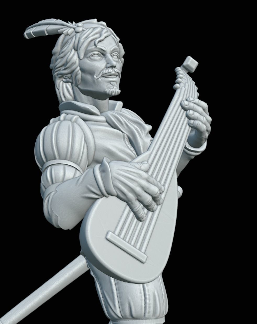 Bard - 3d print model 3D model 3D printable | CGTrader