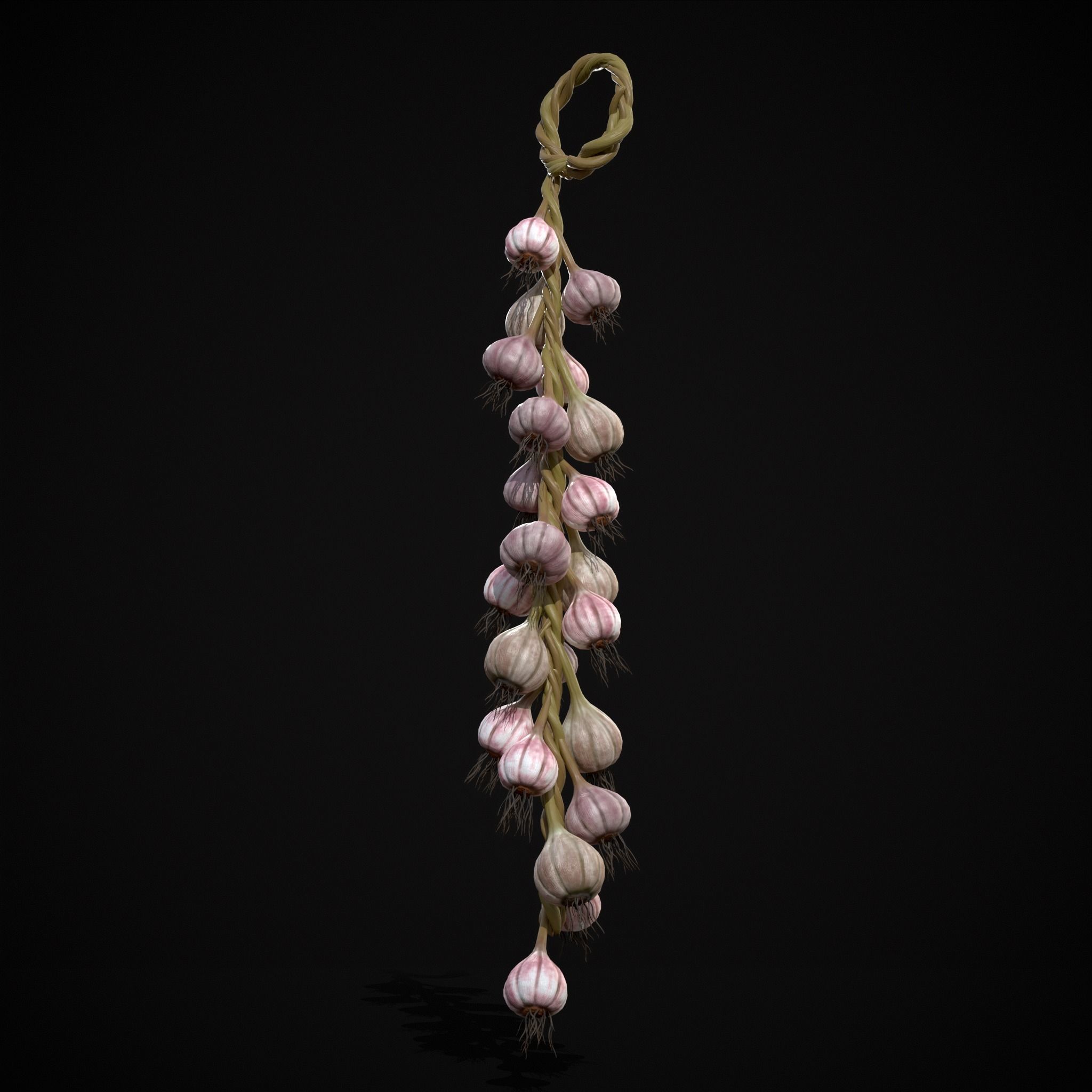 3D model Hanging Garlic VR / AR / low-poly | CGTrader