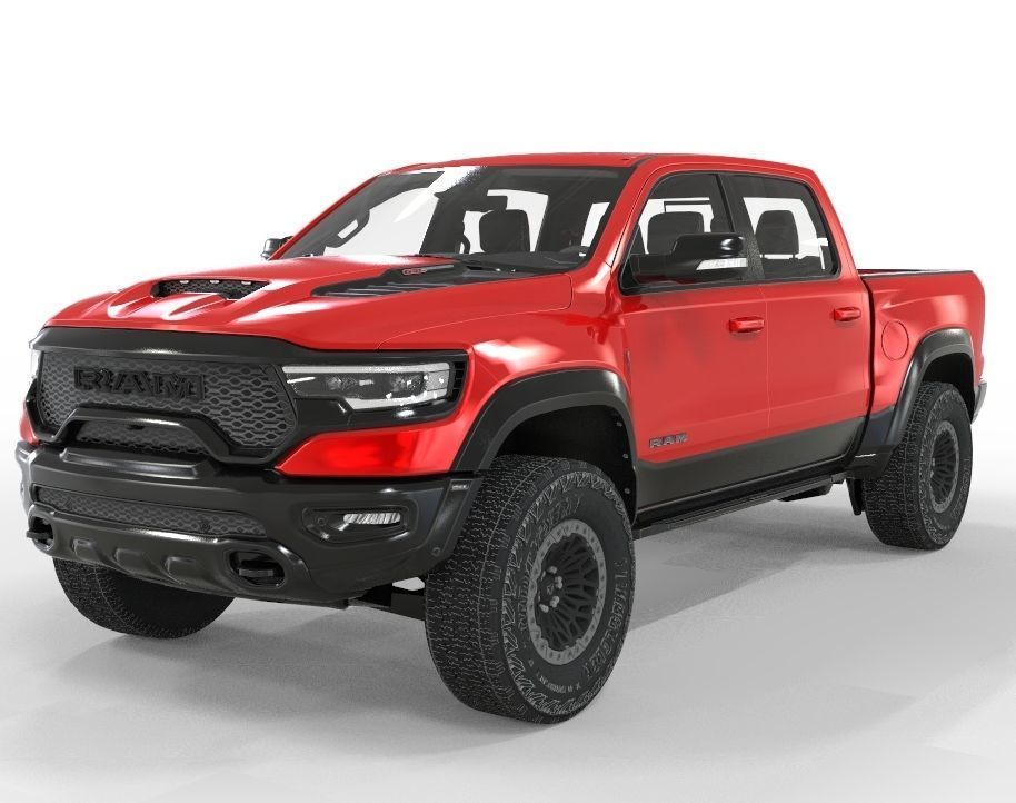 RAM TRX 1500 2021 3D model | CGTrader