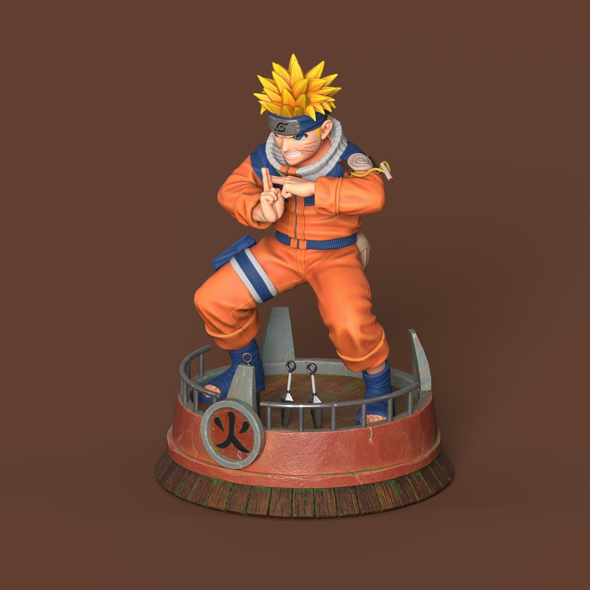 Naruto fan art 3d printing 3D model 3D printable | CGTrader