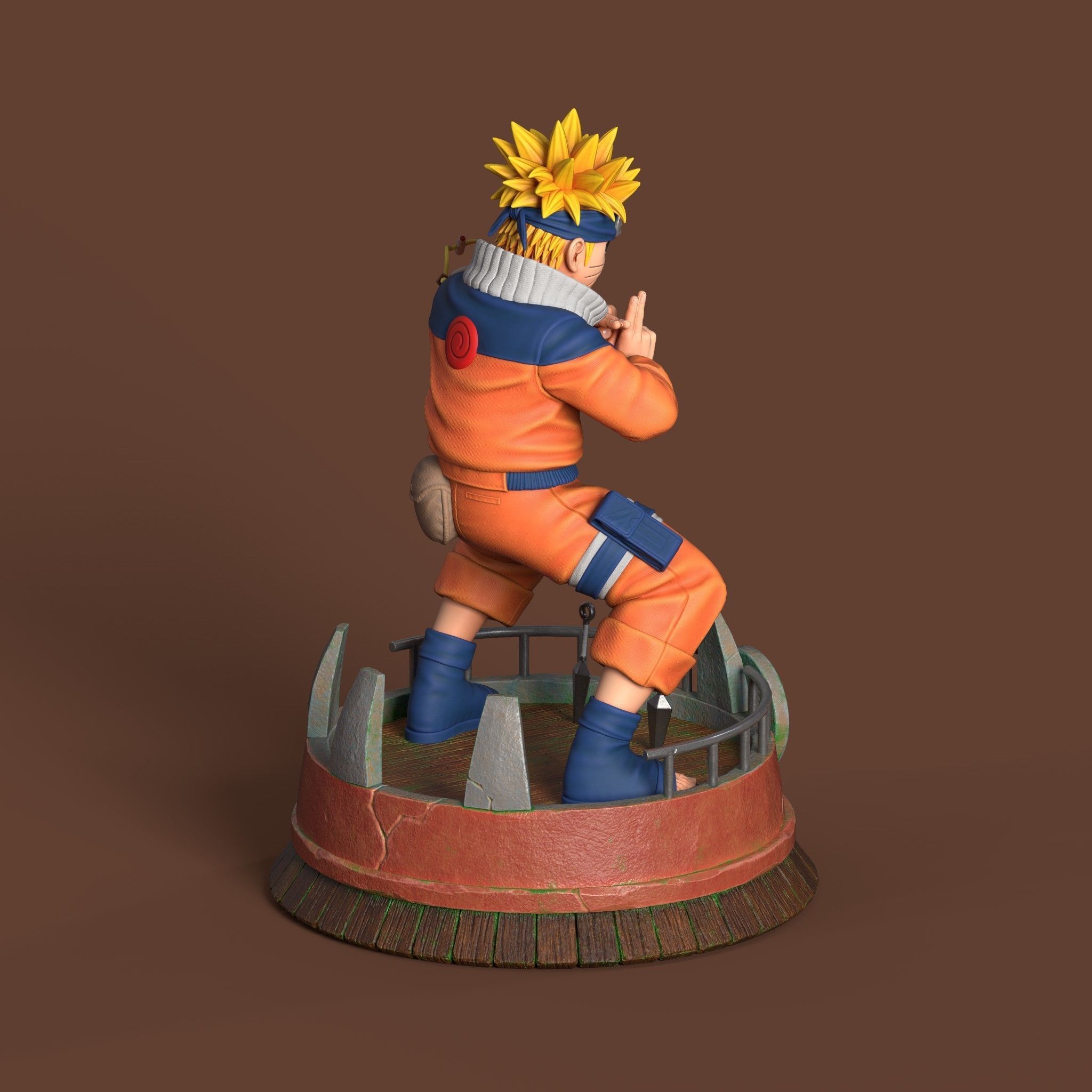 Naruto fan art 3d printing 3D model 3D printable | CGTrader