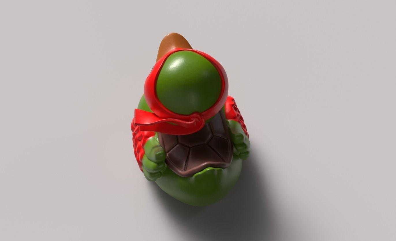 ninja turtle Duck 3D model 3D printable | CGTrader