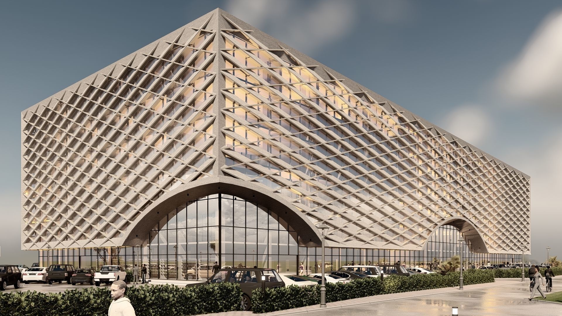 Modern Shopping Mall Revit Design 3D model | CGTrader