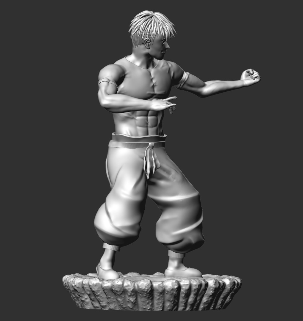 Gojo Satoru from Jutjutsu Kaisen free 3D model 3D printable | CGTrader