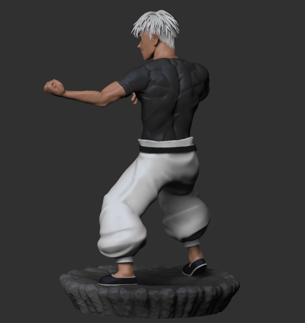 Gojo Satoru from Jutjutsu Kaisen free 3D model 3D printable | CGTrader