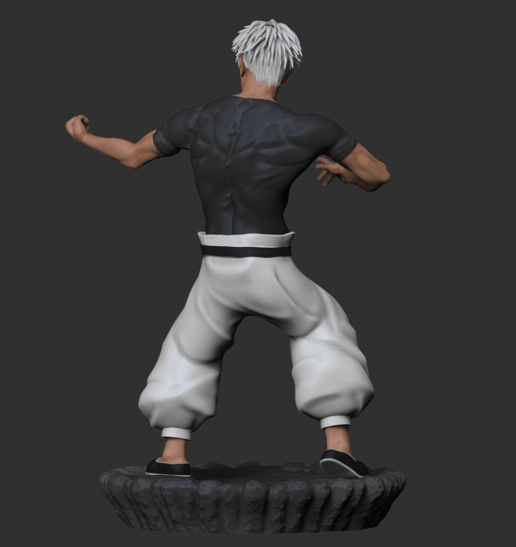 Gojo Satoru from Jutjutsu Kaisen free 3D model 3D printable | CGTrader
