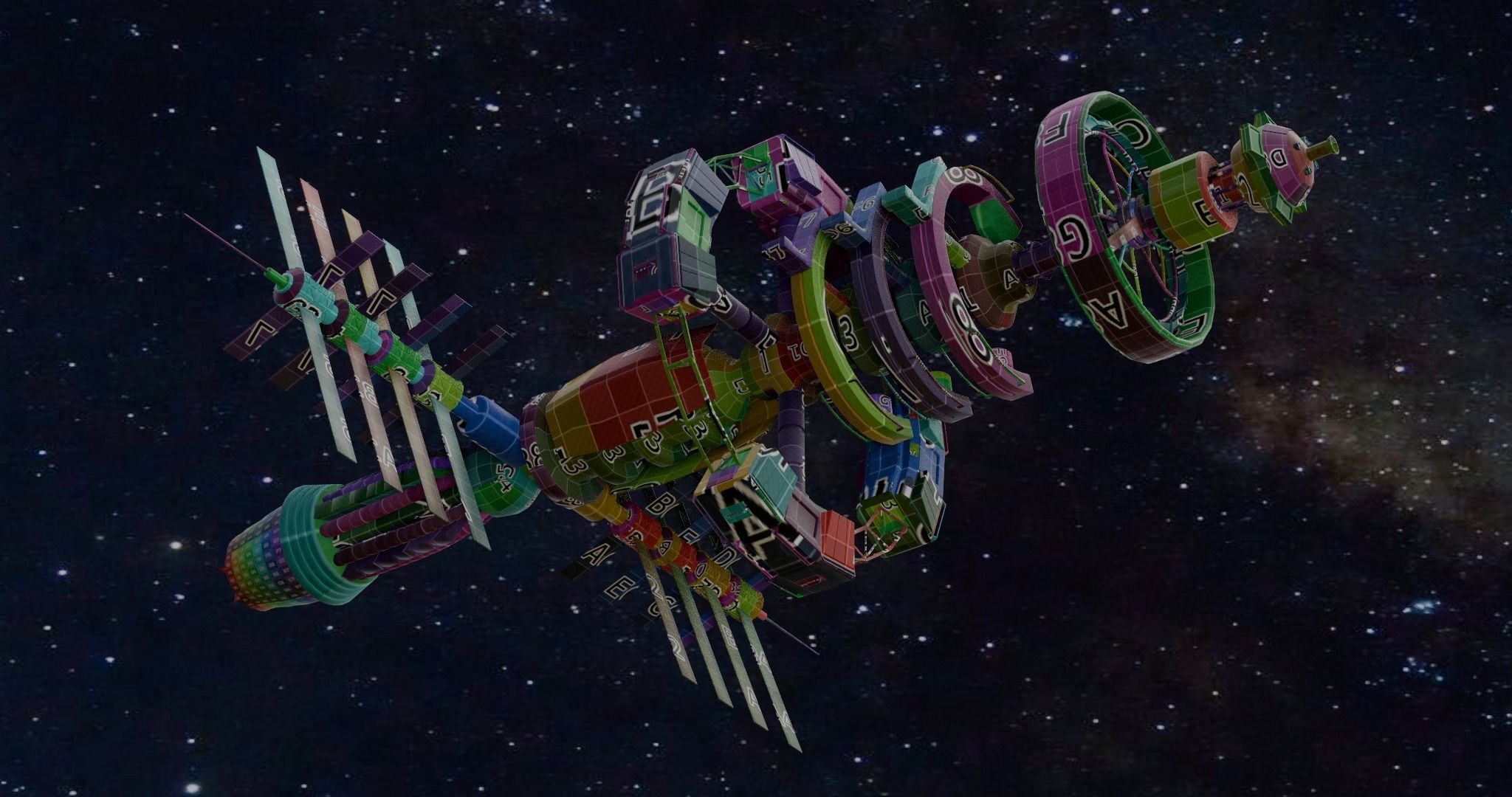 Space Station 3D Model 3D model | CGTrader