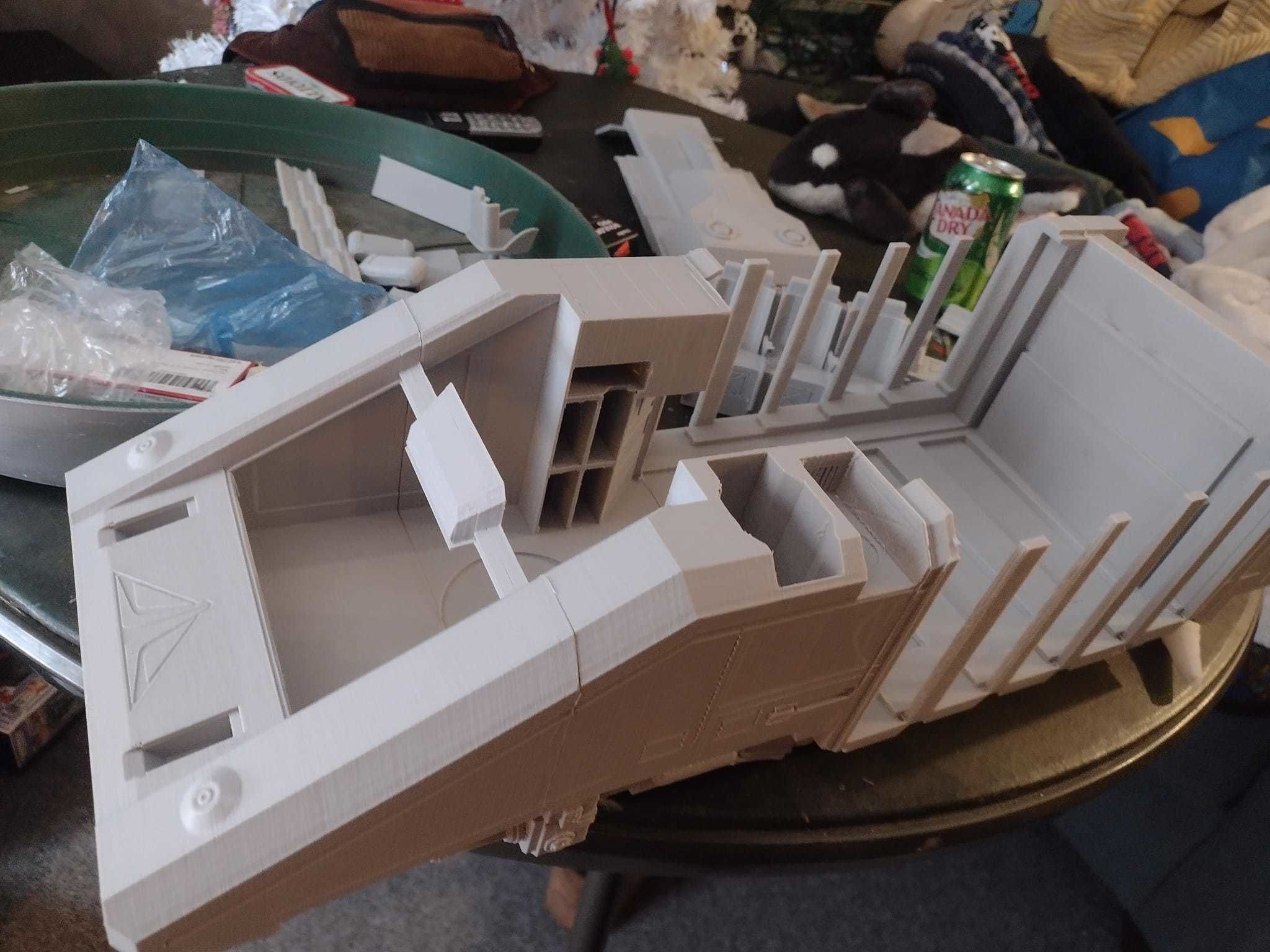 star wars RX-24 droid and star speeder 1000 3D model 3D printable ...