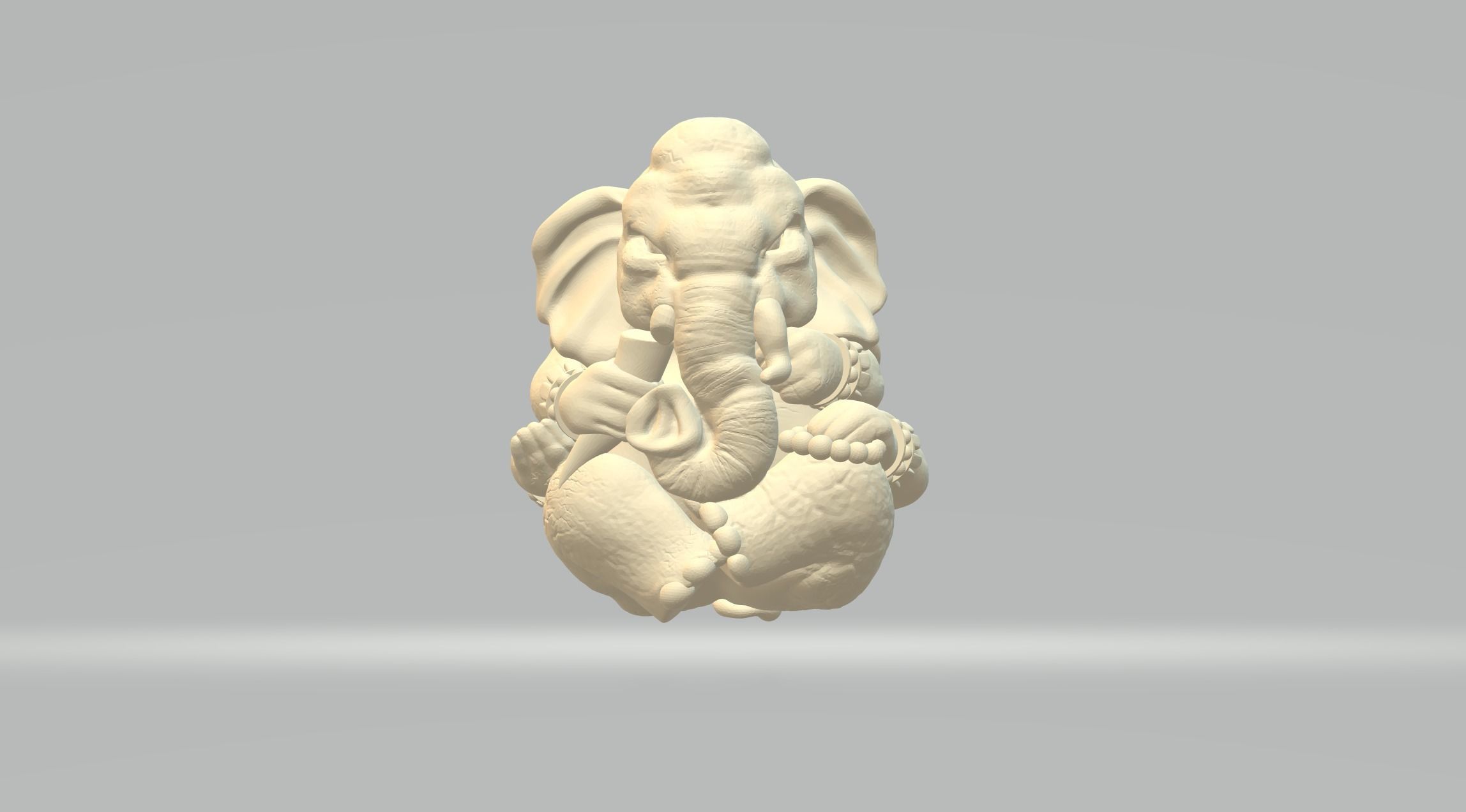Ganesha Hindu God 3D model 3D printable | CGTrader