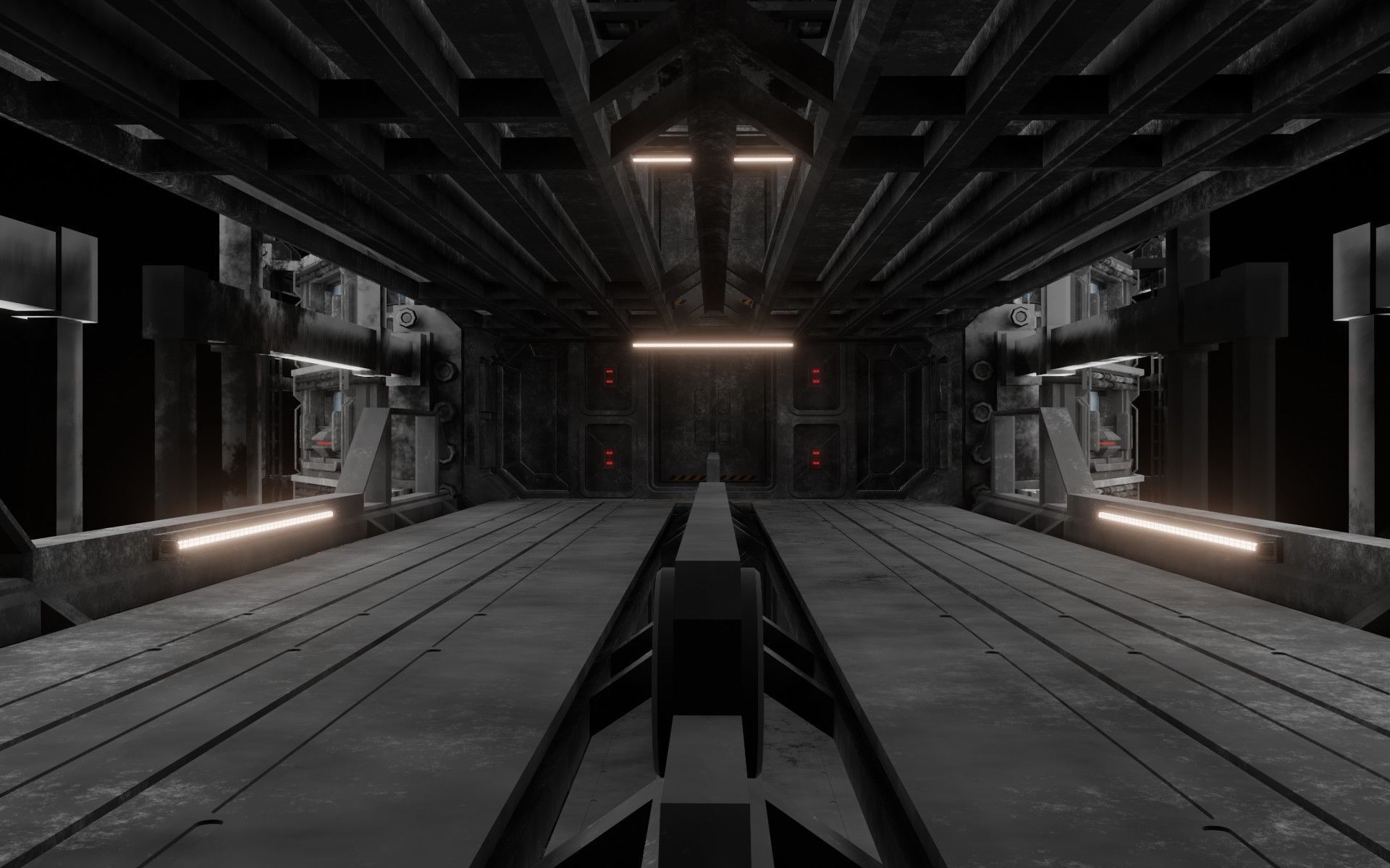 Base of operations computer center building 3d model 3D model | CGTrader