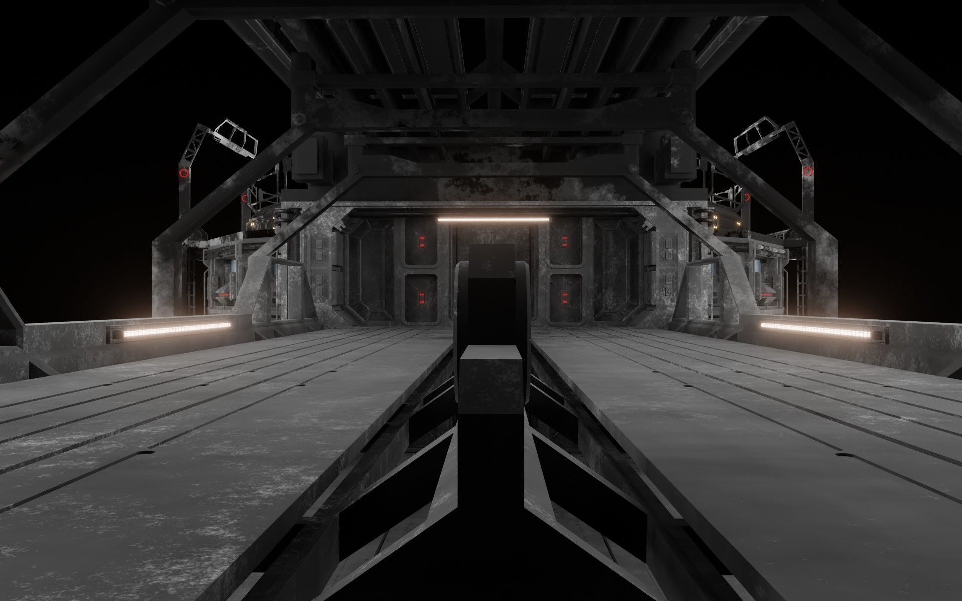 Base of operations computer center building 3d model 3D model | CGTrader