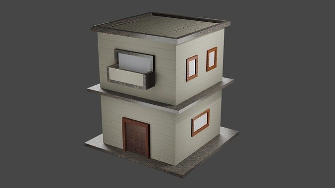 House 3D Model free VR / AR / low-poly 3D model | CGTrader
