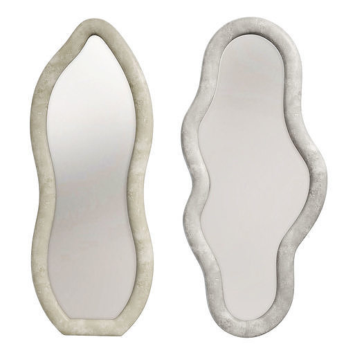 Etsy Full Body Irregular Mirror 3D model | CGTrader