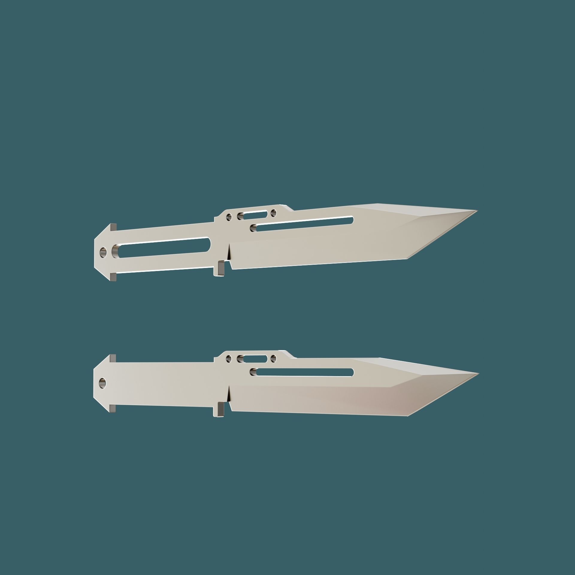 Paracord Knife CSGO - cosplay props free 3D model 3D printable | CGTrader