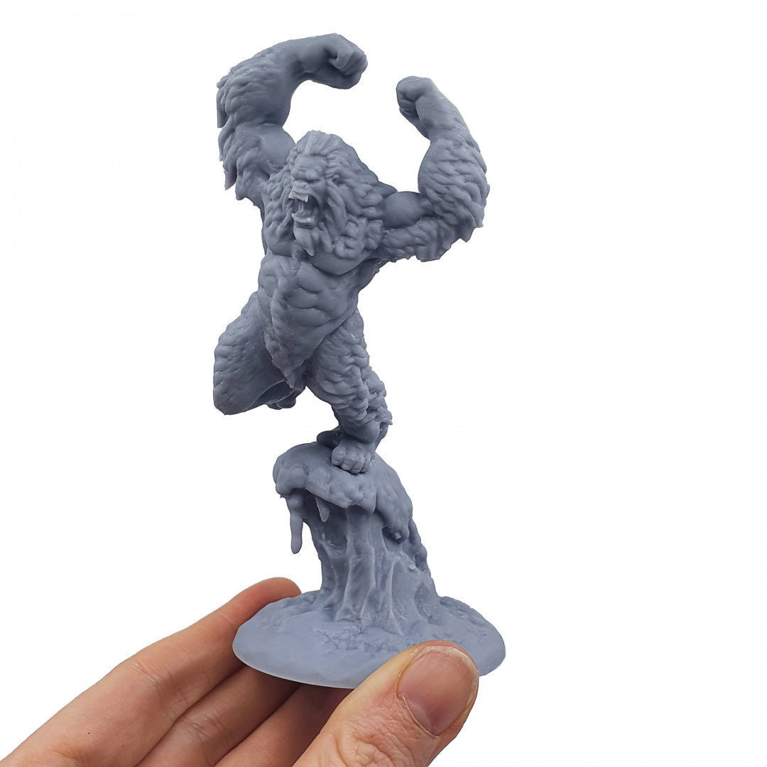 Ice Yeti 3D model 3D printable | CGTrader