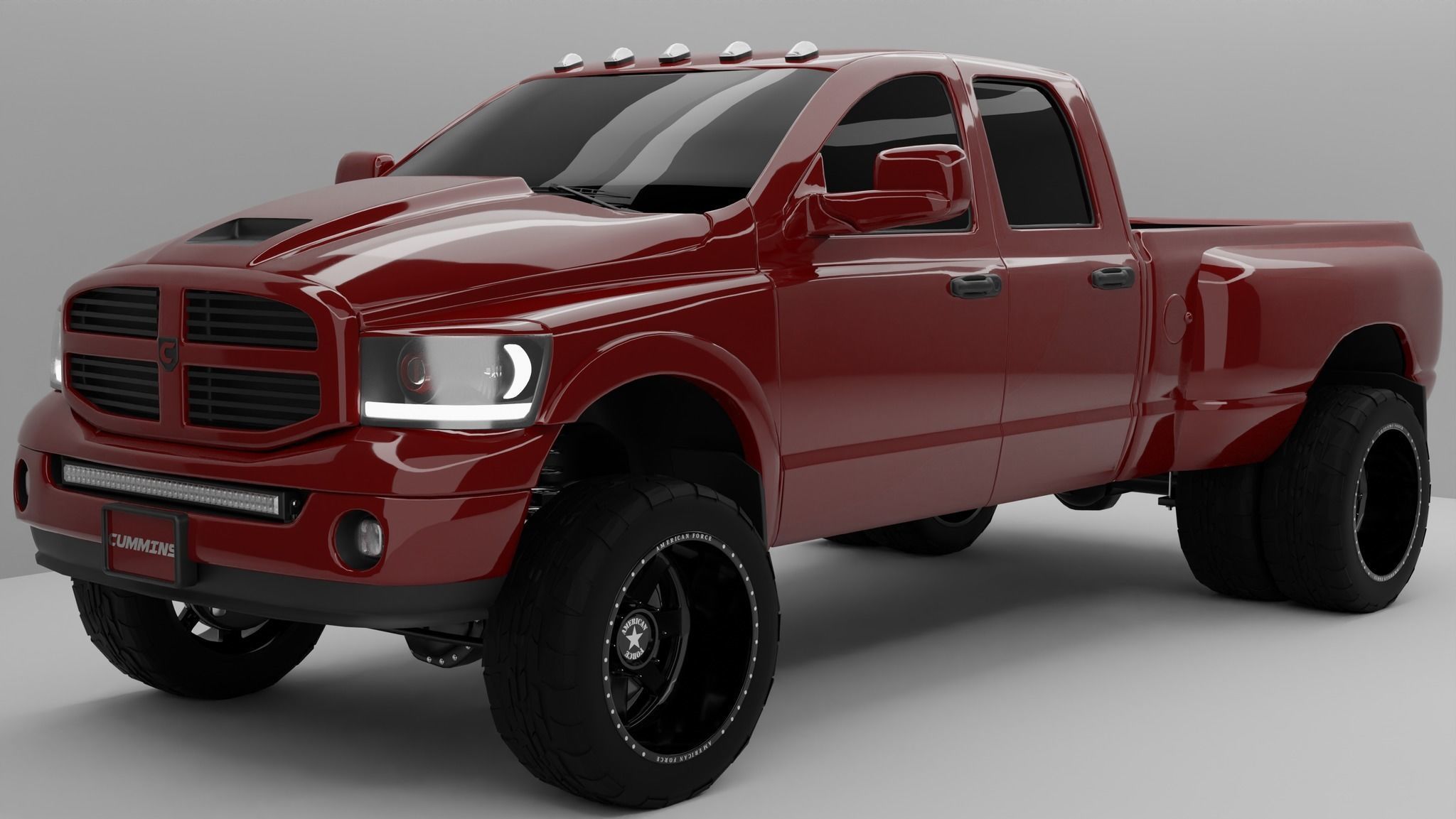 2006 Dodge Ram 3500 Cummins 3D model | CGTrader