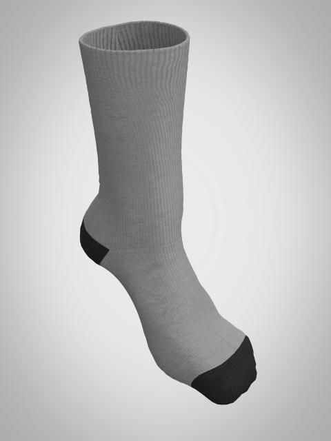 sock mockup 3D model | CGTrader