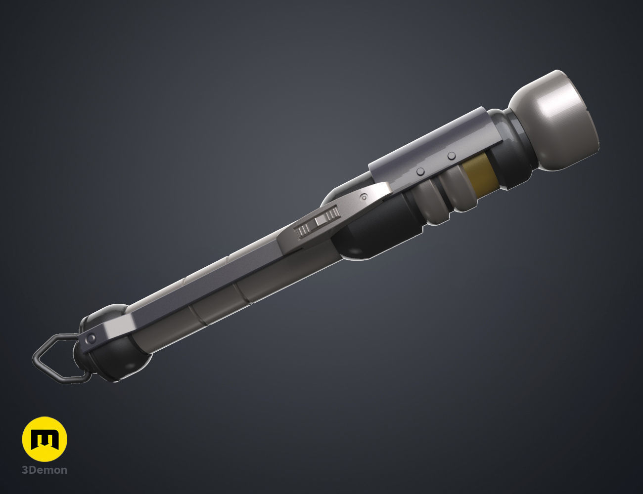 Qu Rahn lightsaber 3D model 3D printable | CGTrader