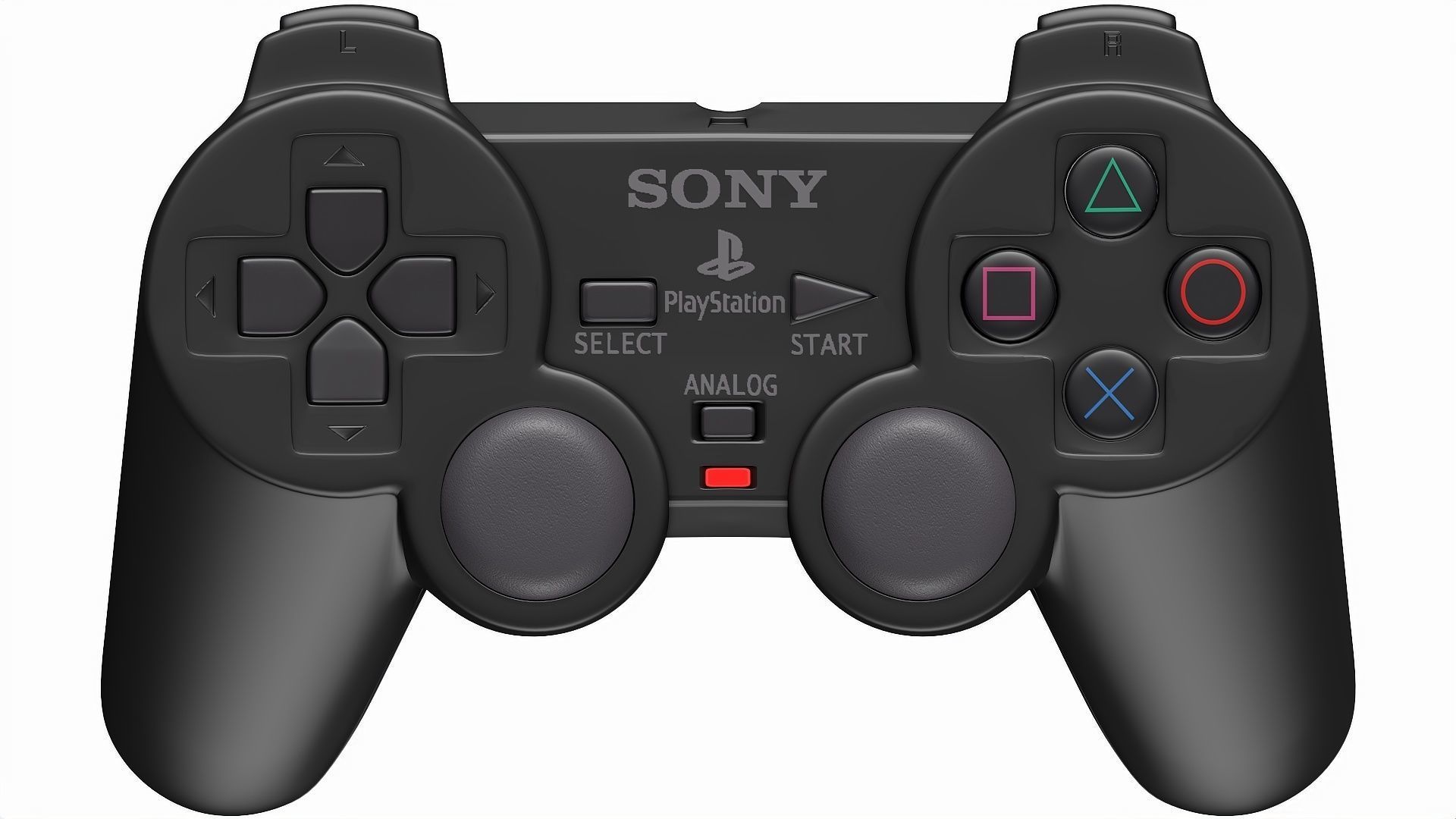 DualShock 2 Analog Controller 3D model | CGTrader