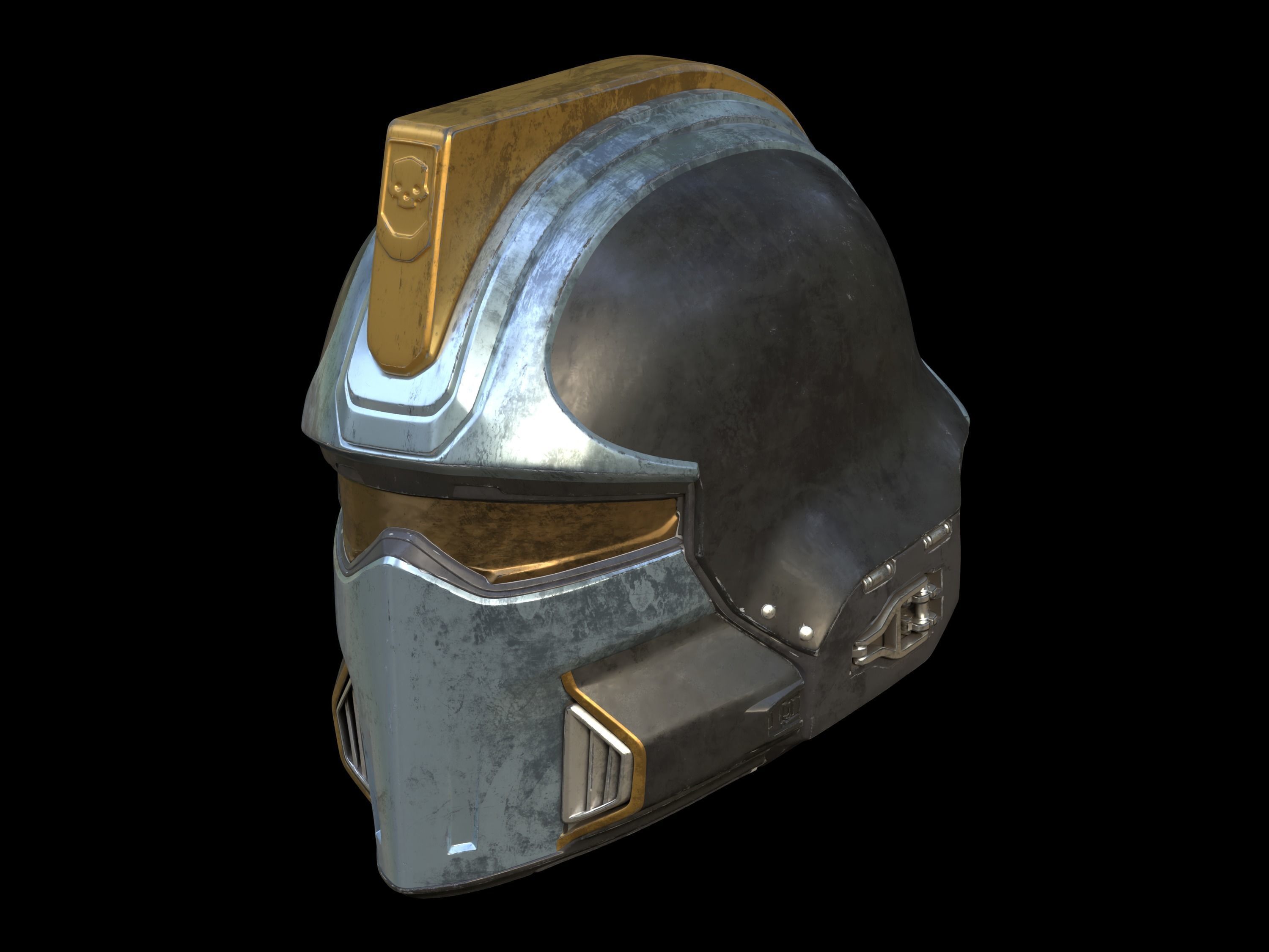 Helldiver Hero Helmet 3d print file 3D model 3D printable | CGTrader
