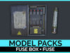 3D model Fuse Box Model Pack VR / AR / low-poly | CGTrader