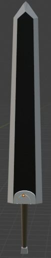 Gats sword from manga berserk free VR / AR / low-poly 3D model animated ...