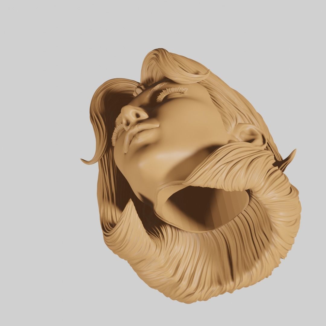 X MEN HEAD 3D model 3D printable | CGTrader