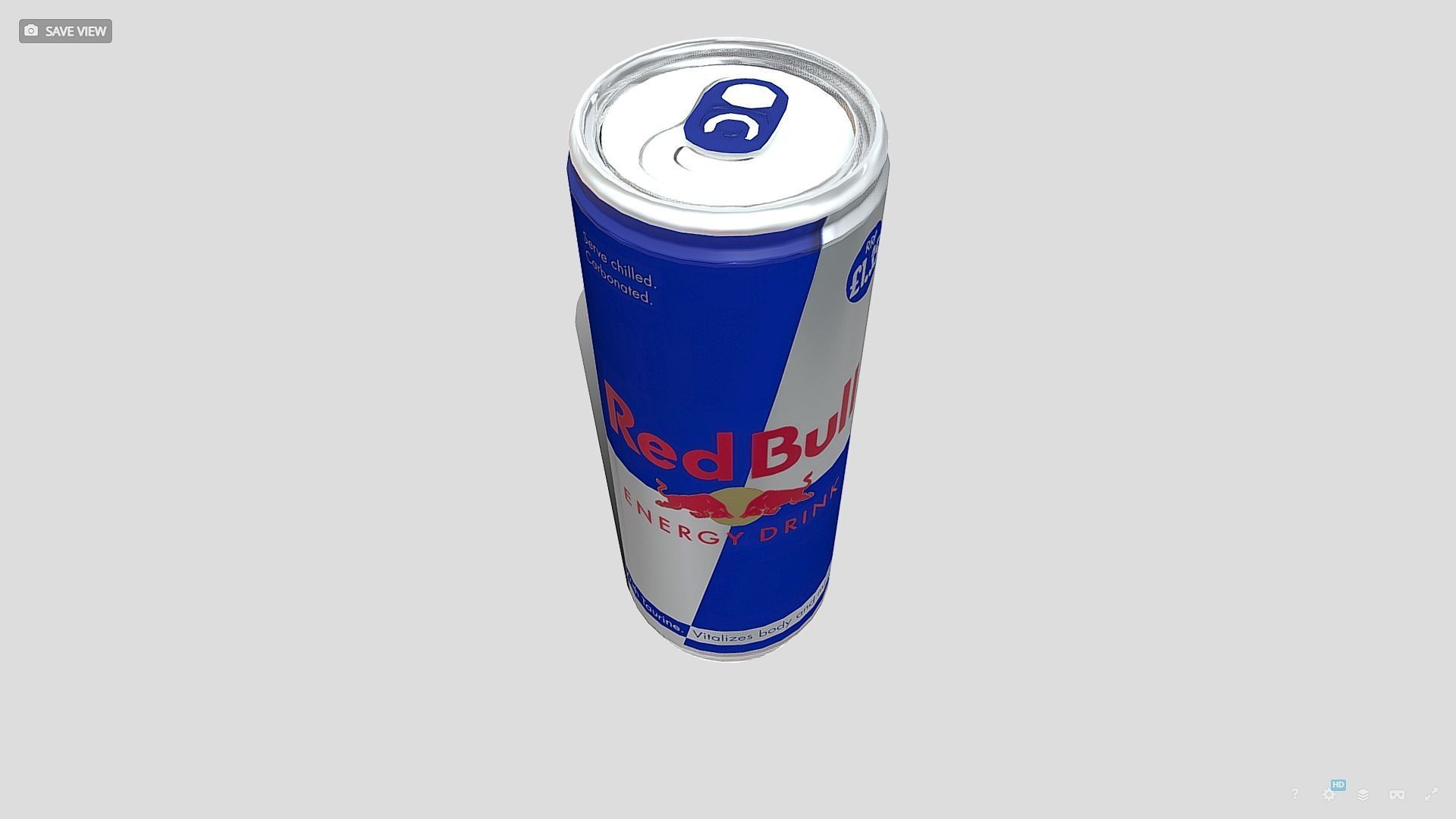 Redbull free VR / AR / low-poly 3D model | CGTrader