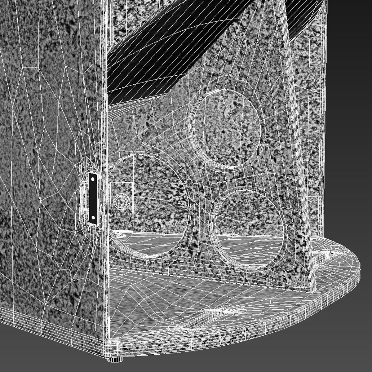 Funktion one evo x sound system loud speaker 3D model | CGTrader