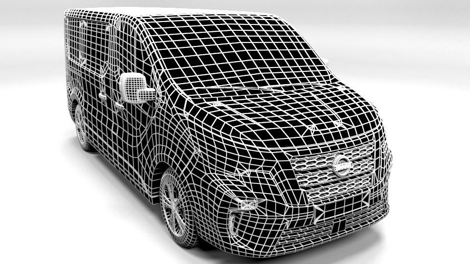 3D model NISSAN NV300 2022 VR / AR / low-poly | CGTrader