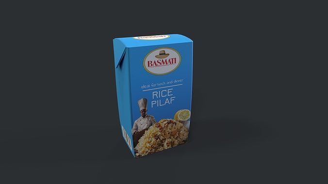 3D model Basmati Rice Pilaf Mix VR / AR / low-poly | CGTrader