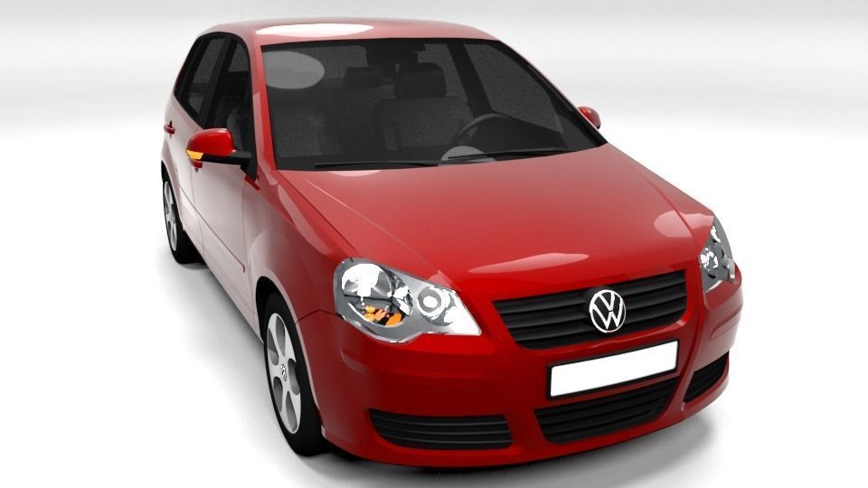 3D model VW POLO 2005 5DOOR VR / AR / low-poly | CGTrader