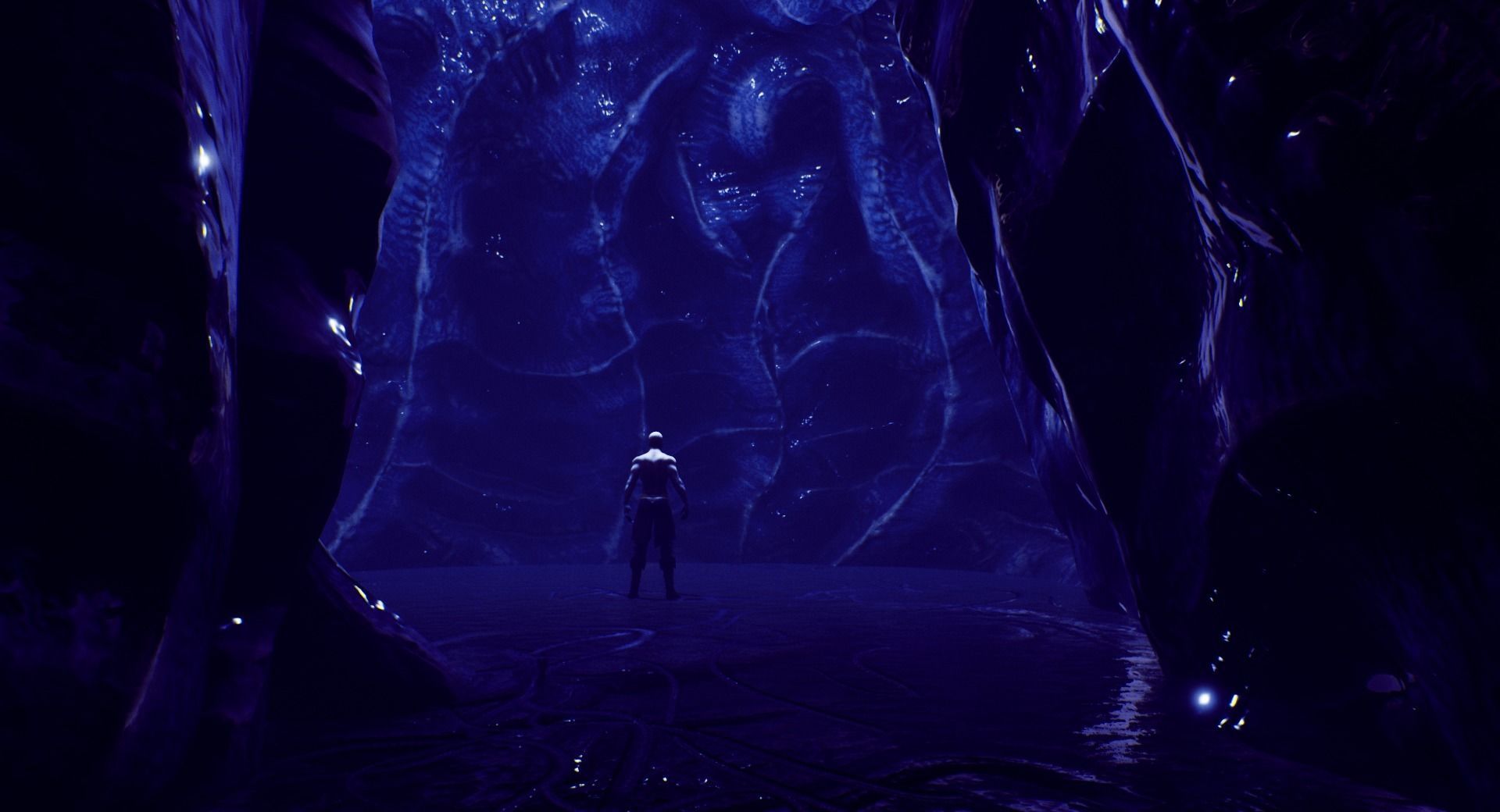 3D model Alien lovecraftian environment Assets VR / AR / low-poly ...