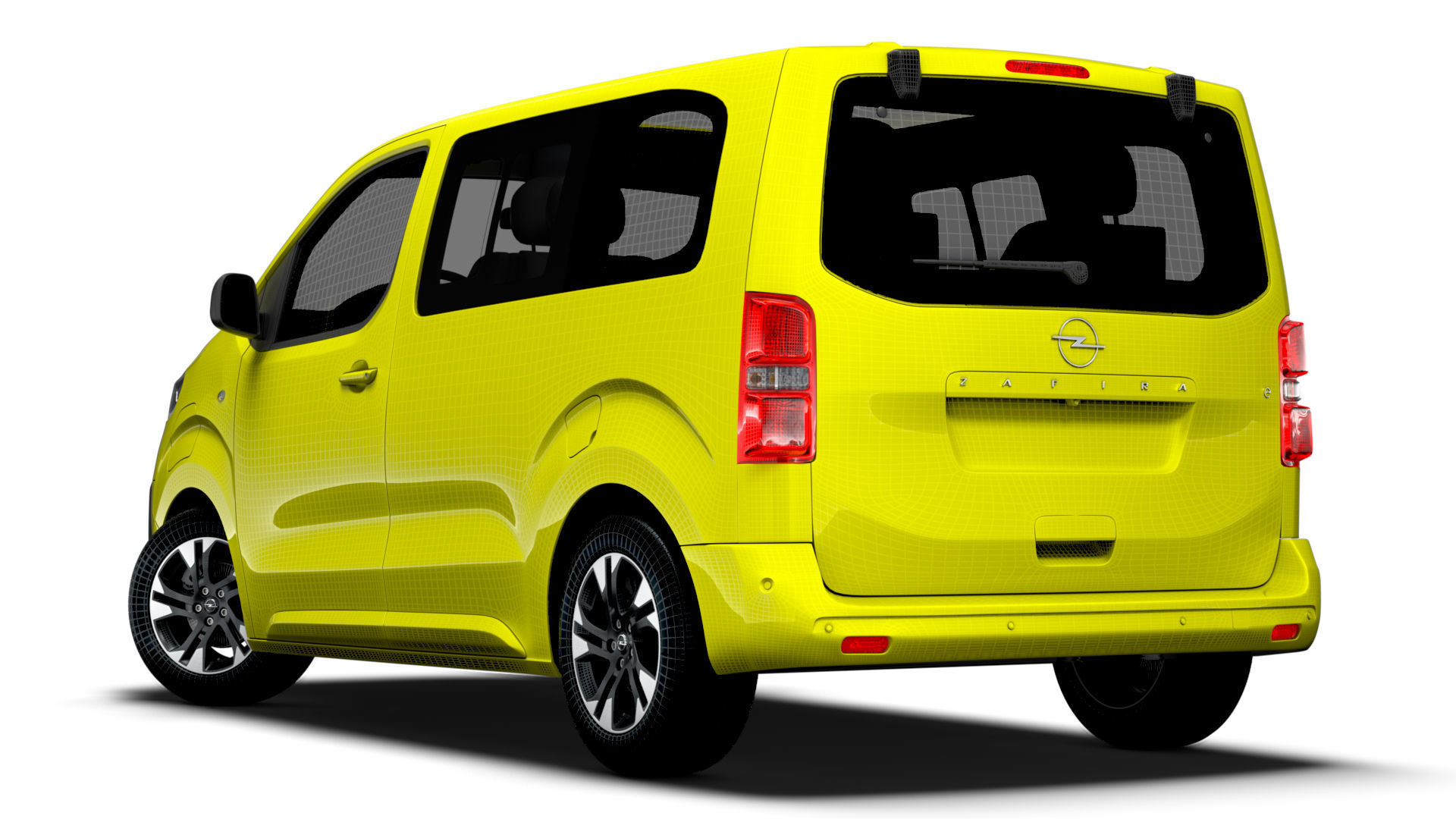 Opel Zafira Life Electric Small 2024 3D model | CGTrader