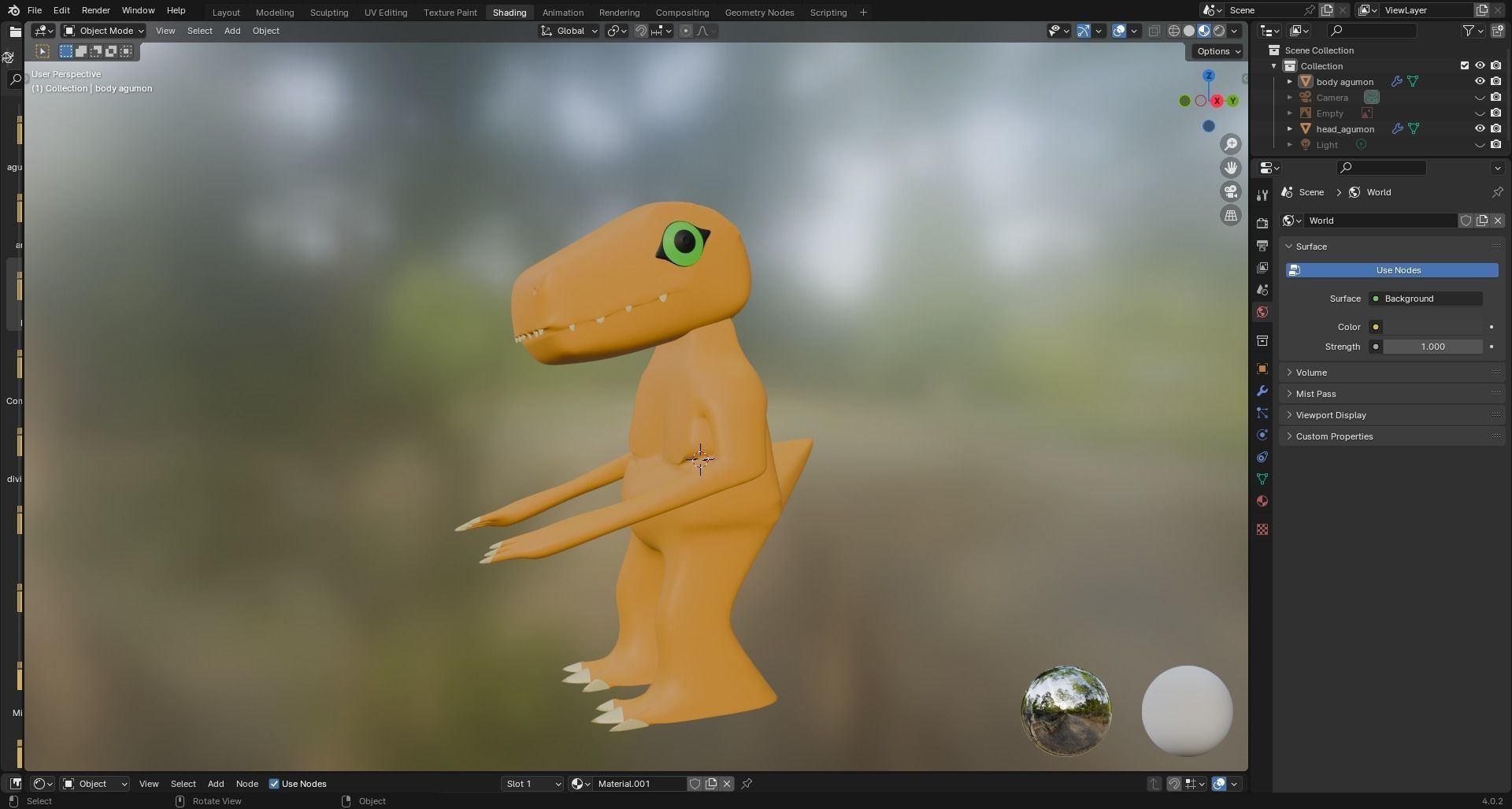 classic agumon 3D model 3D printable | CGTrader